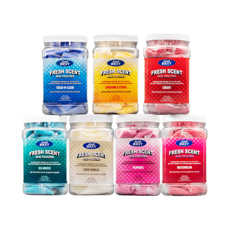 Fresh Scent Mini Pouches - Blue Cardinal Chemical