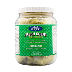 Fresh Scent Mini Pouches: Green Apple - Blue Cardinal Chemical