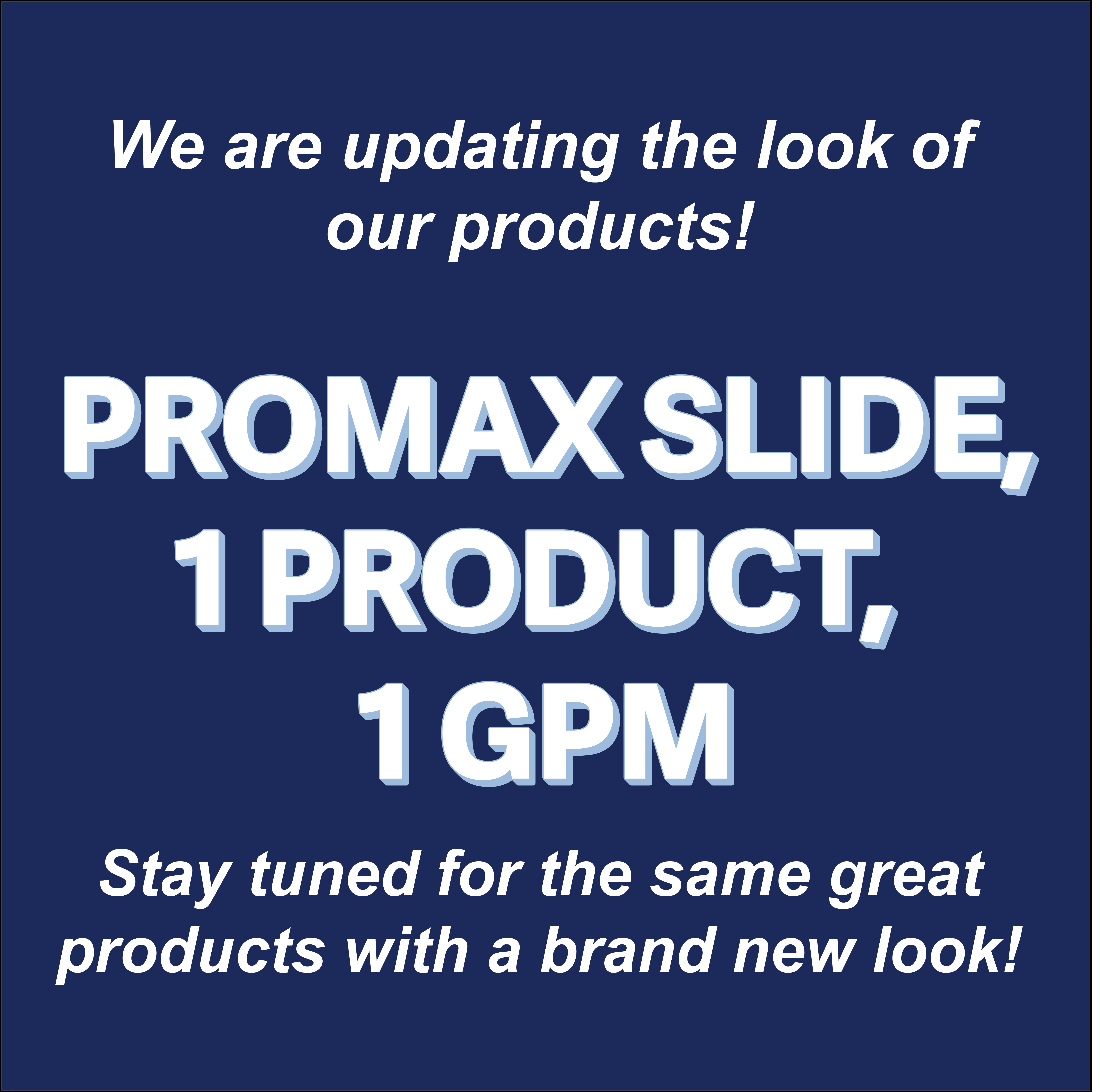 ProMax Slide, 1 Product, 1 GPM - Blue Cardinal Chemical